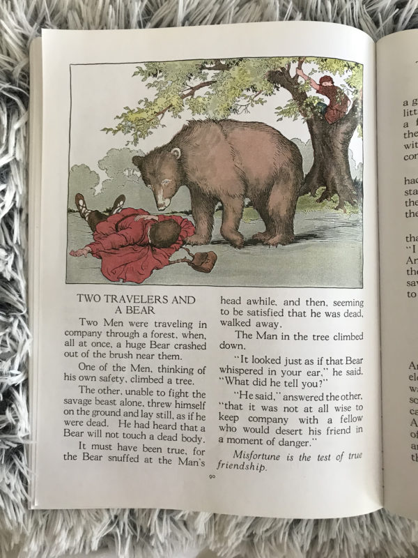 “TWO TRAVELERS & A BEAR” – Chrysanthemum Stories