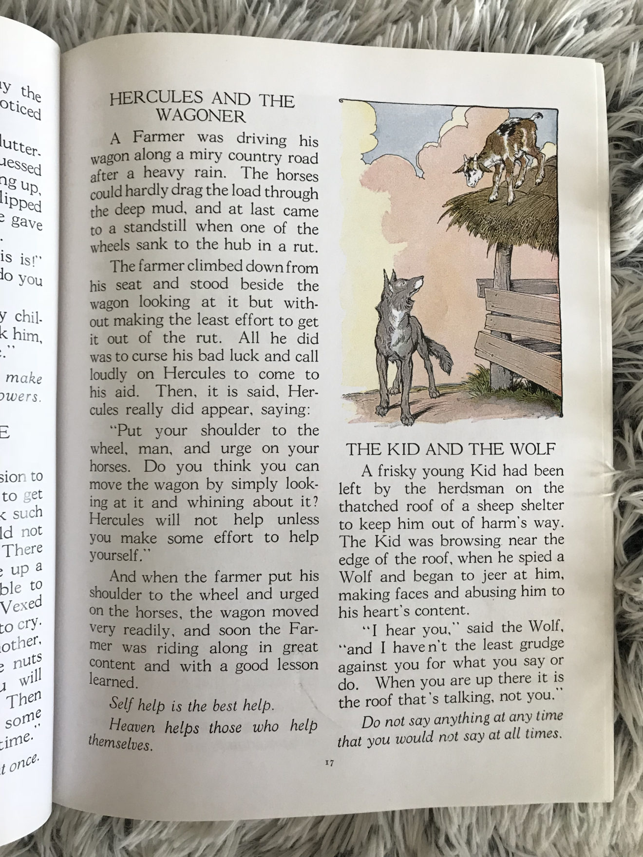 “HERCULES & THE WAGONER” – Chrysanthemum Stories